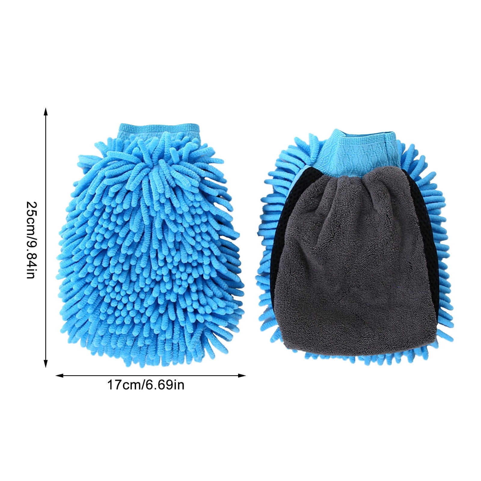 2*Car Cleaning Gloves Clearance! Car Cleaning Hand 2Pcs Car Wash Kit ...
