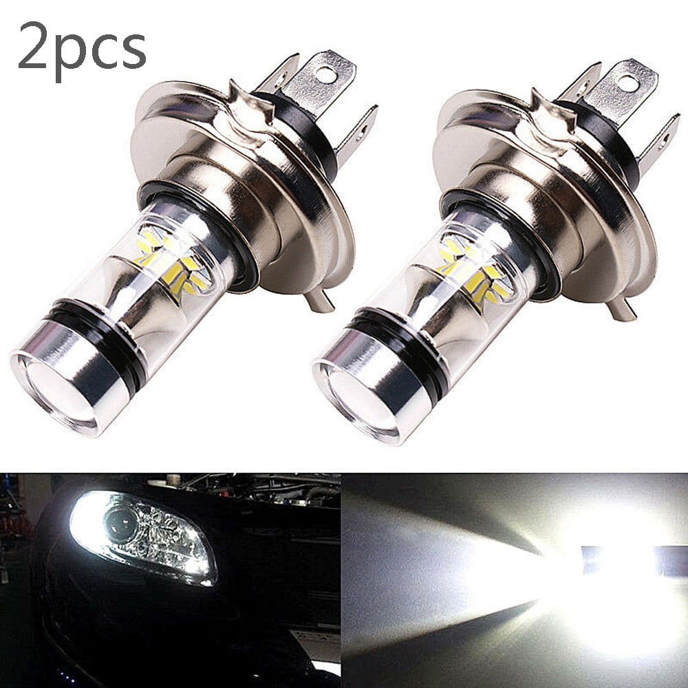 2*Car H4 8000K High/Low Beam 20-Led Fog Light Driving Drl Bulb White ...