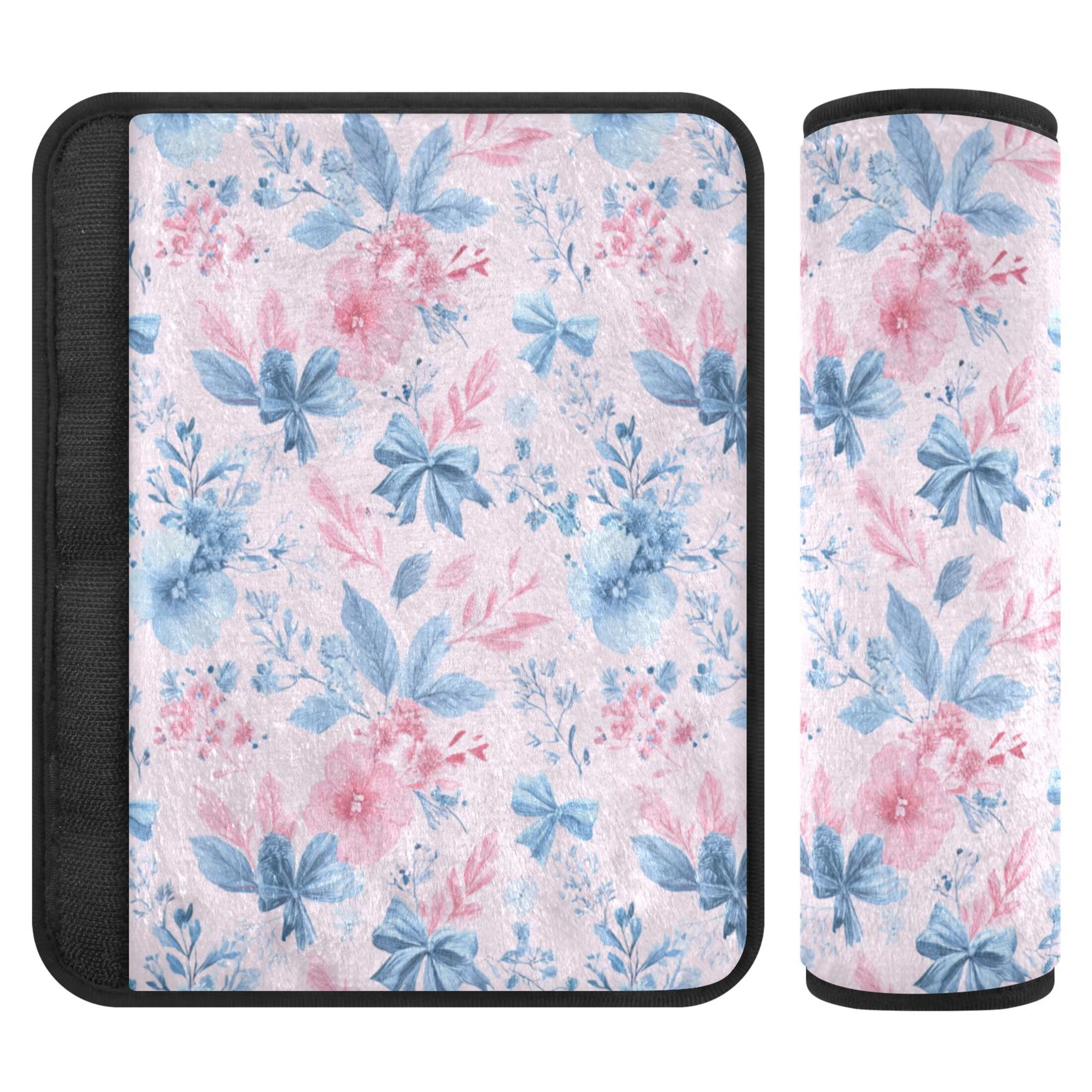 2 Car Seat Belt Covers S Size 6.5*6.5 Inches Car Seat Belt Shoulder Pad ...