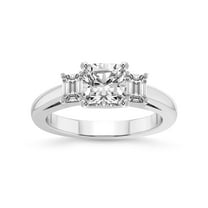 1 Carat IGI Certified Radiant Shape Lab Grown Diamond Engagement Ring ...