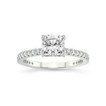 2 Carat IGI Certified Princess Shape Lab Grown Diamond Engagement Ring ...