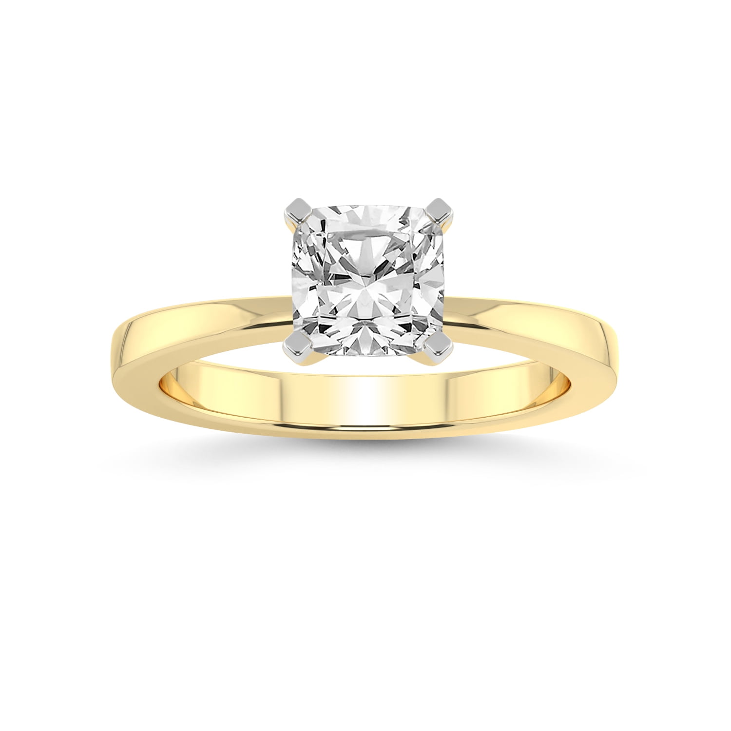 2 Carat IGI Certified Cushion Shape Lab Grown Diamond Engagement Ring ...