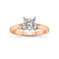 2 Carat IGI Certified Princess Shape Lab Grown Diamond Engagement Ring ...