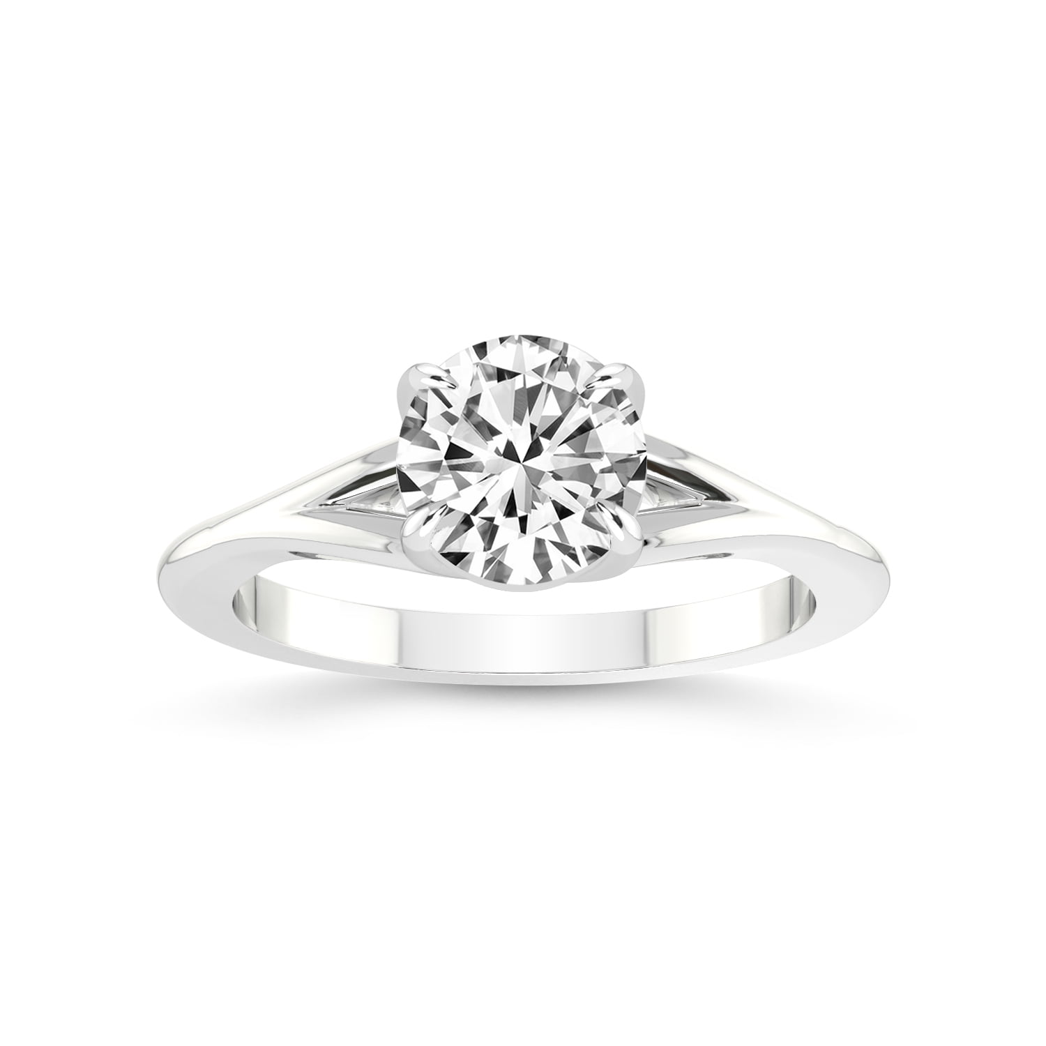 2 Carat IGI Certified Round Shape Lab Grown Diamond Engagement Ring ...