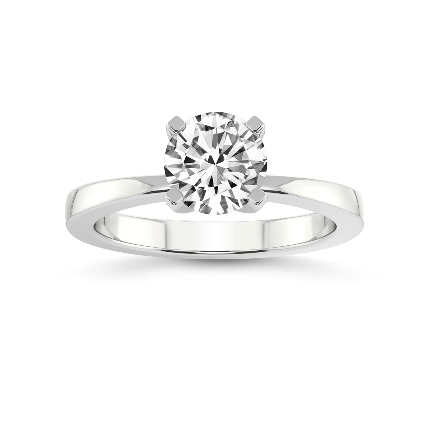 2 Carat IGI Certified Round Shape Lab Grown Diamond Engagement Ring ...