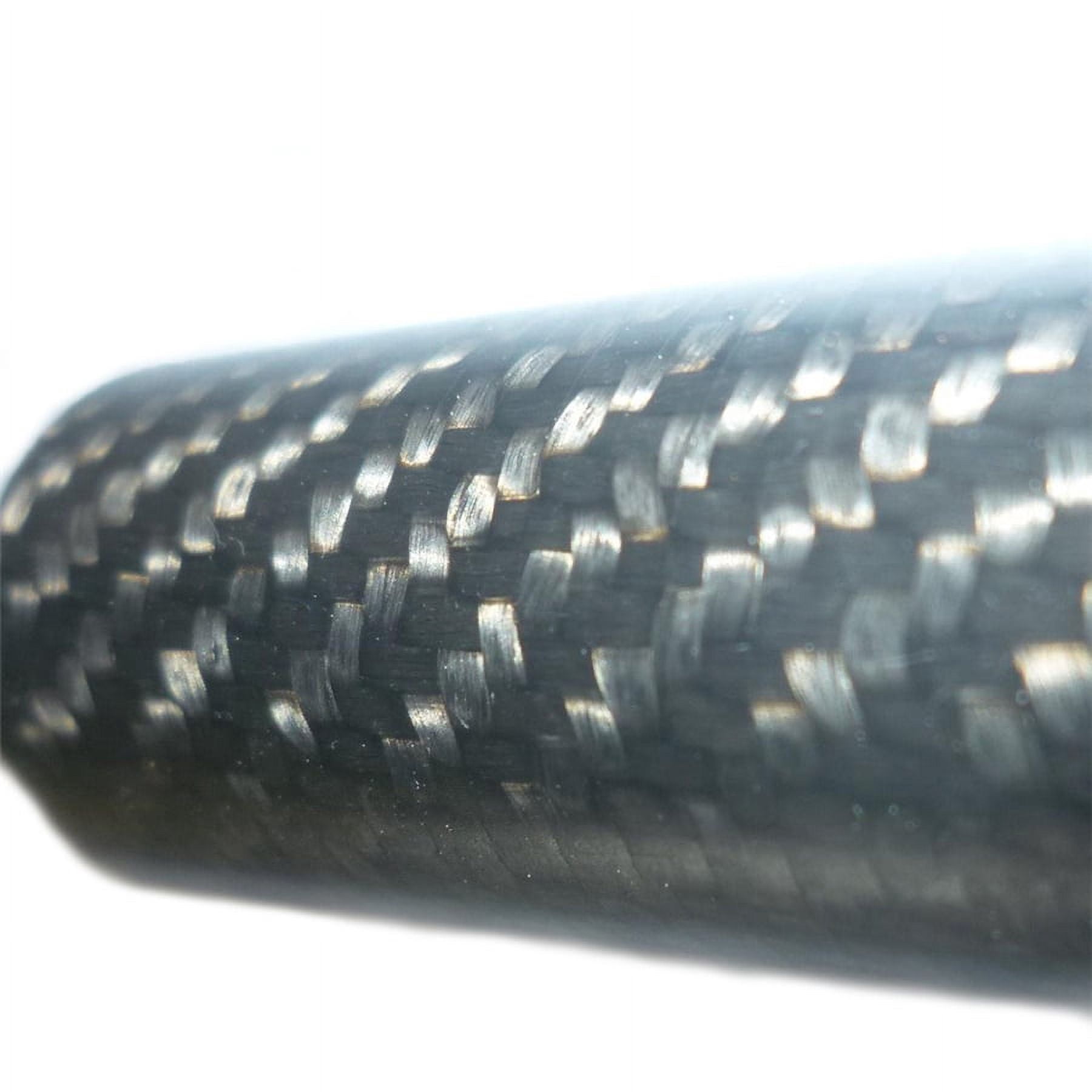 2× Carbon Fiber Bar Diameter 22mm 7/8" Motorcycle Clip-On Grips Tube ...