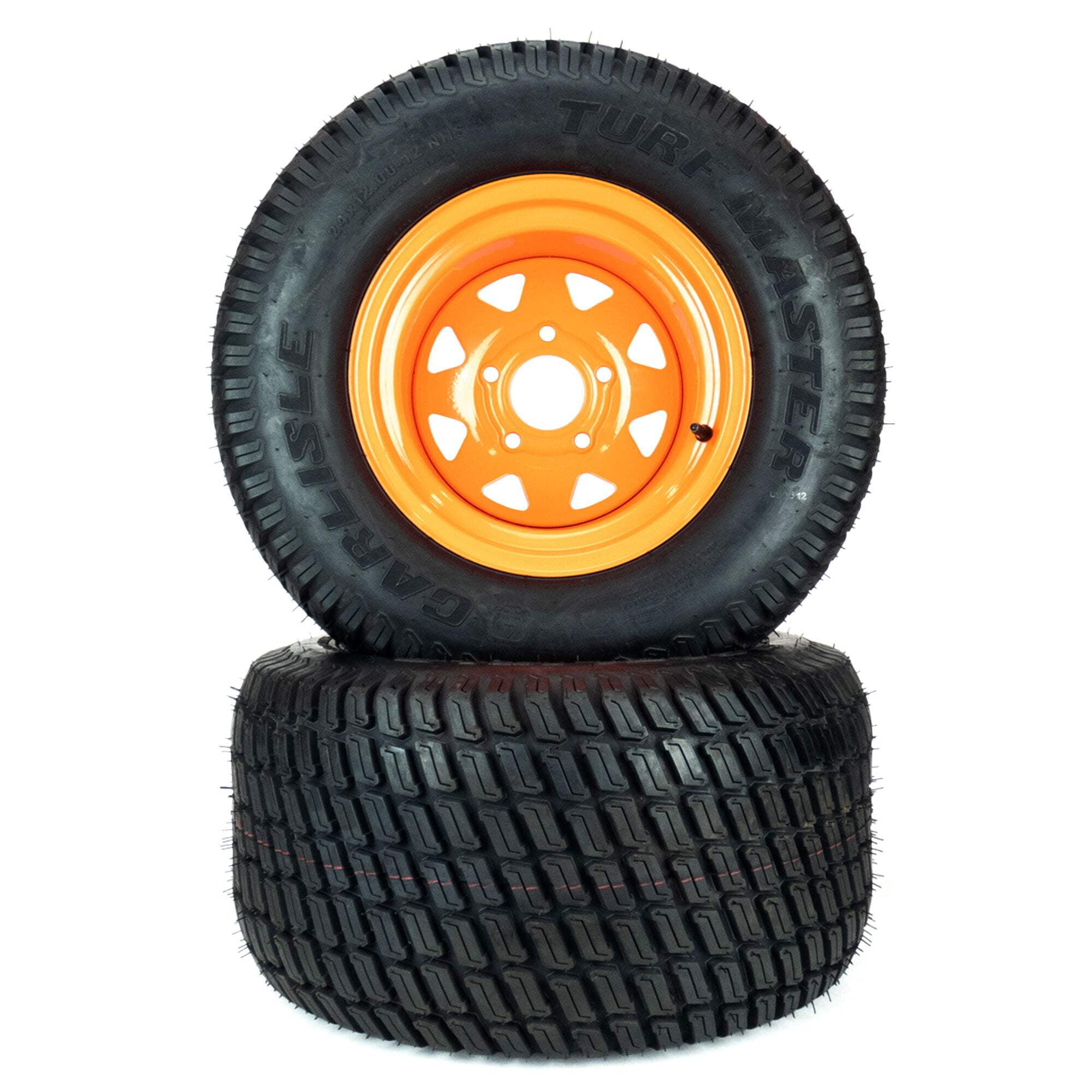 (2) Carlisle Turf Master Tire Assm 24x12.00-12 Scag Cheetah 61-72 ...