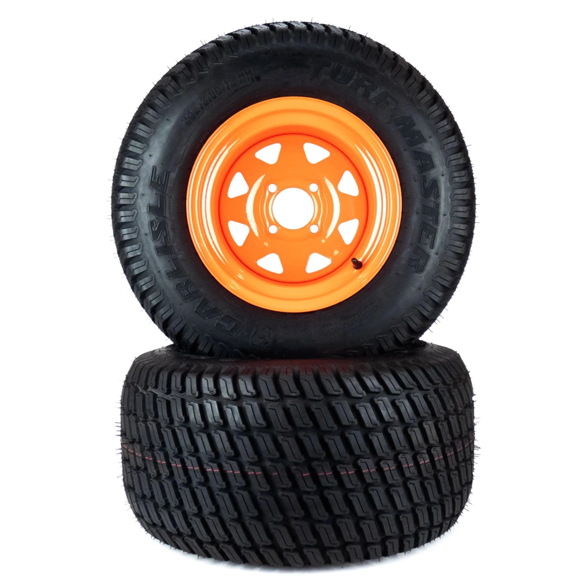 (2) Carlstar/Carlisle Turf Master Tire Assm 24x12.00-12 Scag Patriot 61 ...
