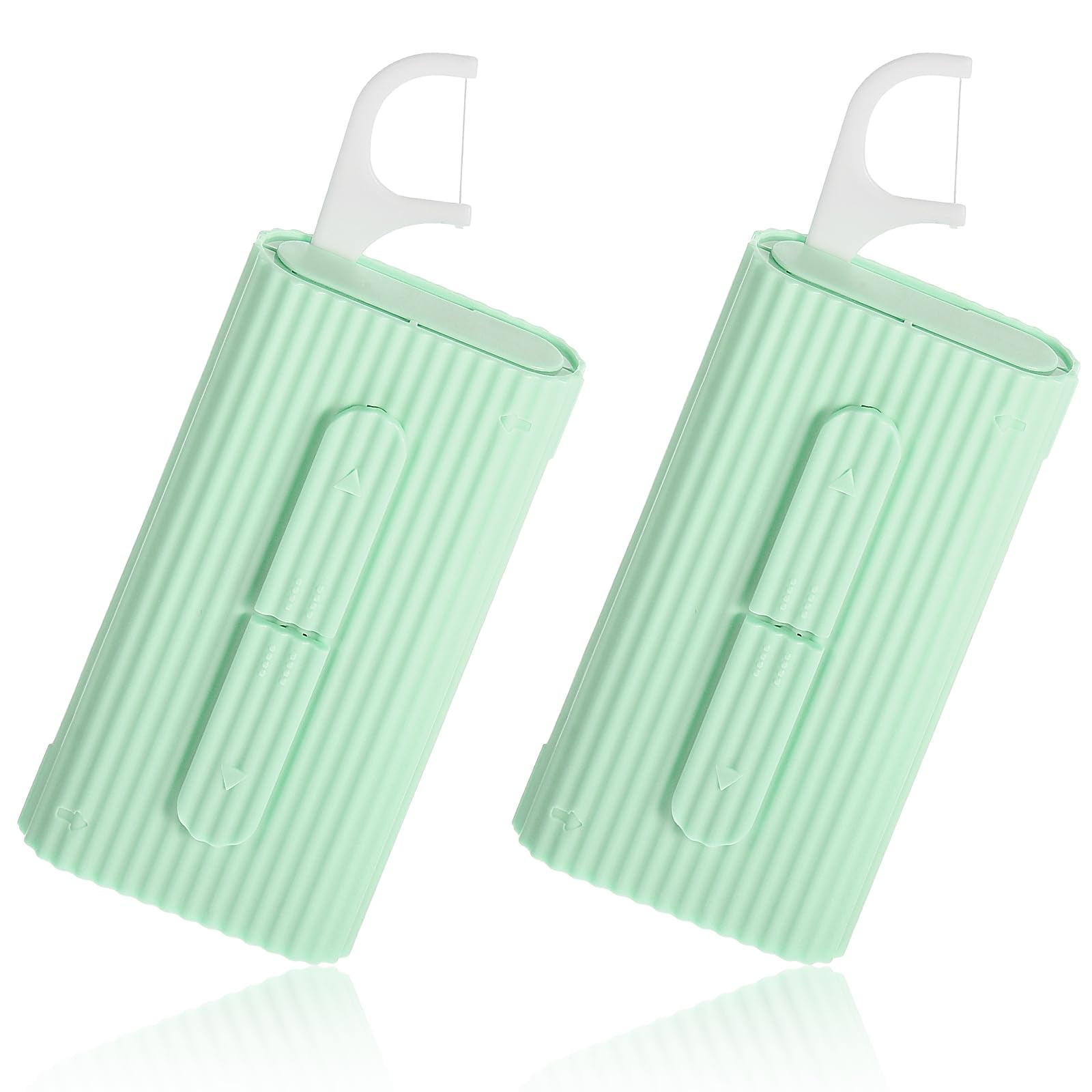 2 Case Portable Dental OIF8 Floss Dispenser with Adult Sticks 20 Count ...