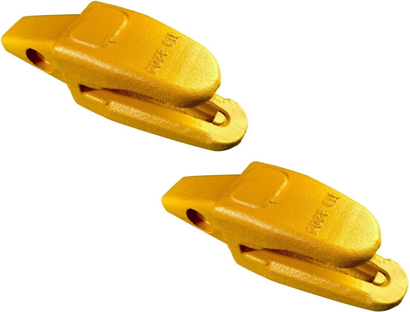 2- Cat Style Backhoe/Mini Excavator Bucket Shanks - 119-3205 3/4" Lip ...
