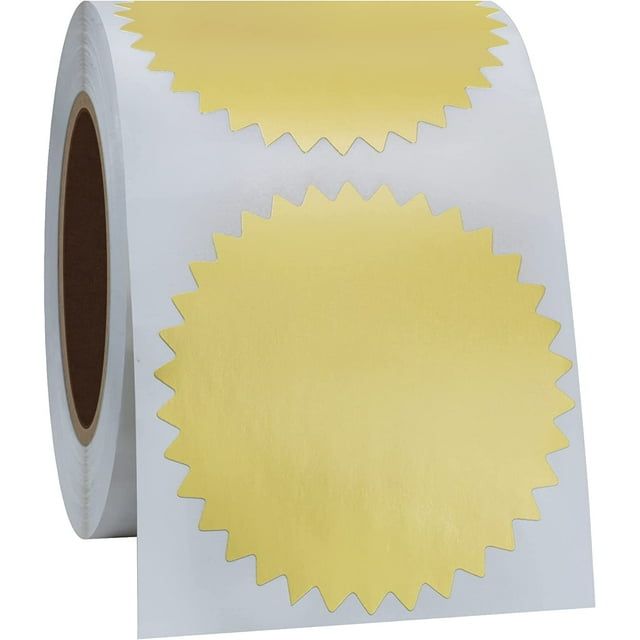 2" Certificate Paper Reward Stickers Embossing Labels 300 Stickers ...