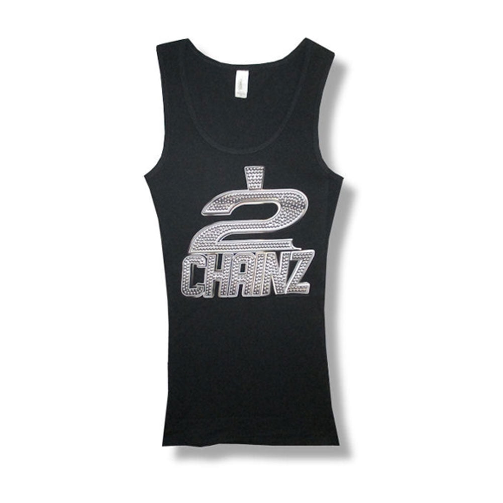 2 Chainz Women's Logo Womens Tank Large Black - Walmart.com