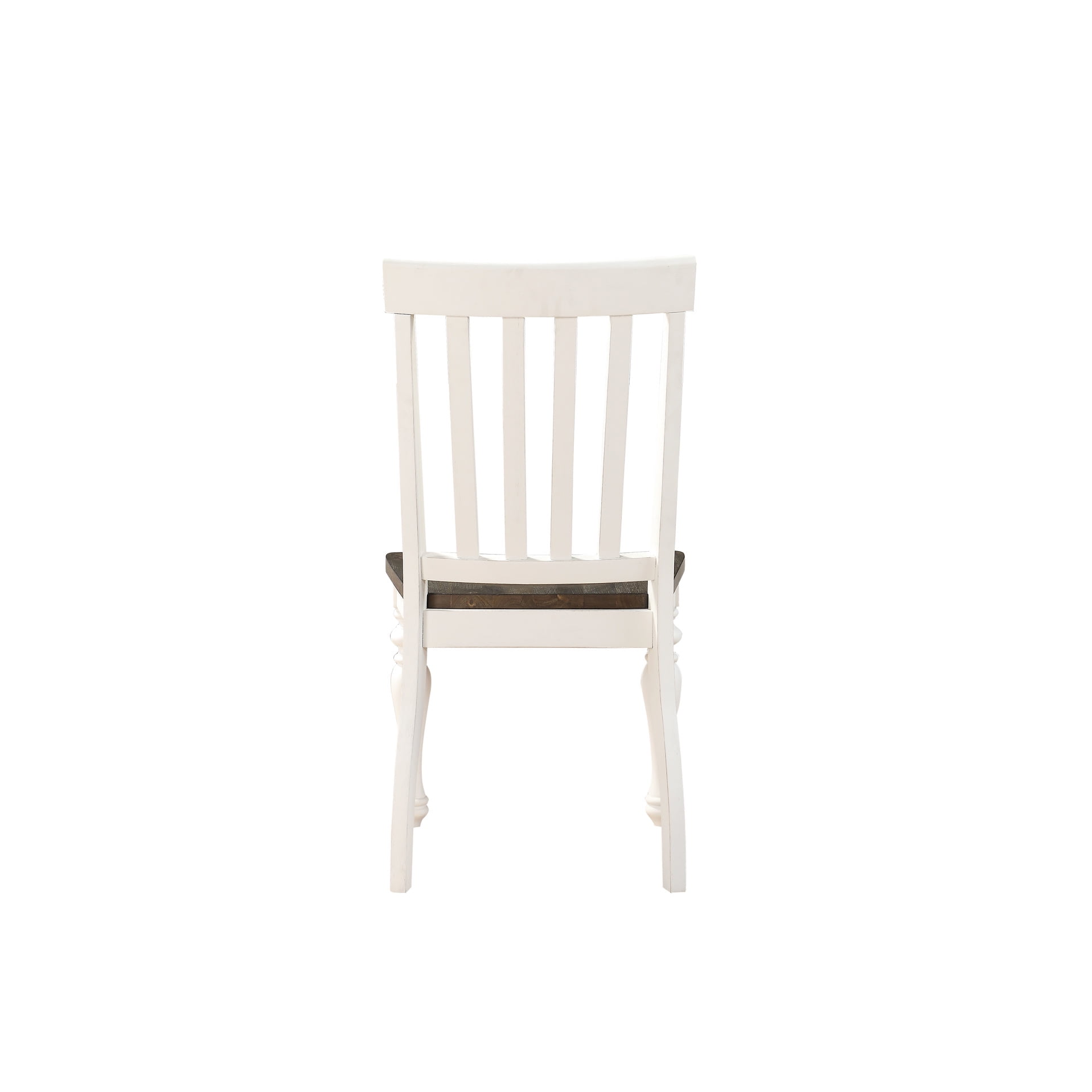 2 Chairs Side Chair , And Two Tone, Comfortable Scooped Wood Seat, Wall ...