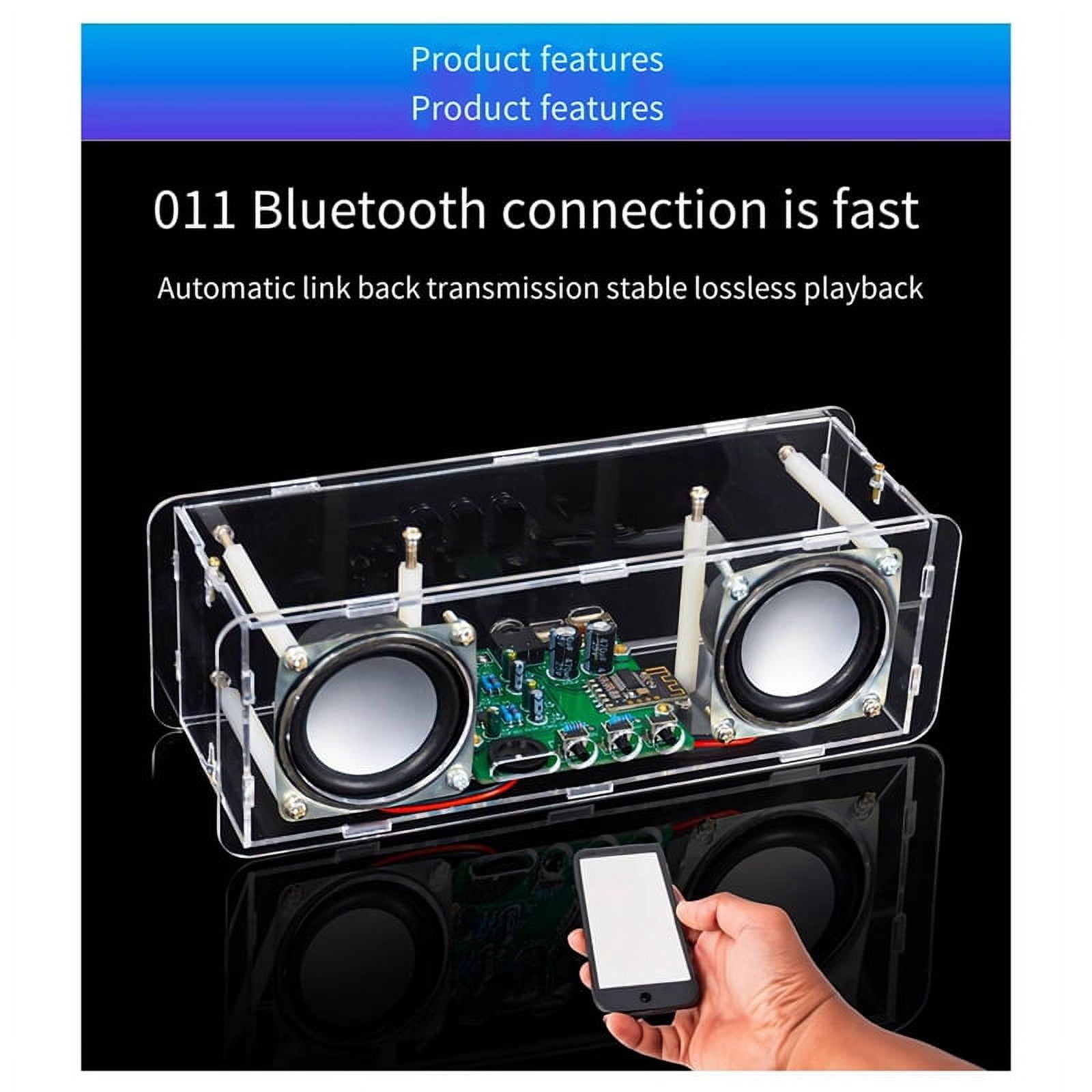 2-Channel Bluetooth Speaker Stereo Amplifier Board Electronic Product ...