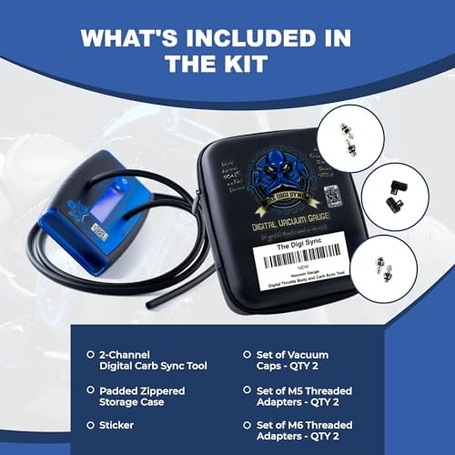 2-Channel - The Digi Sync™ Throttle Body & Digital Carb Sync Tool, Easy ...