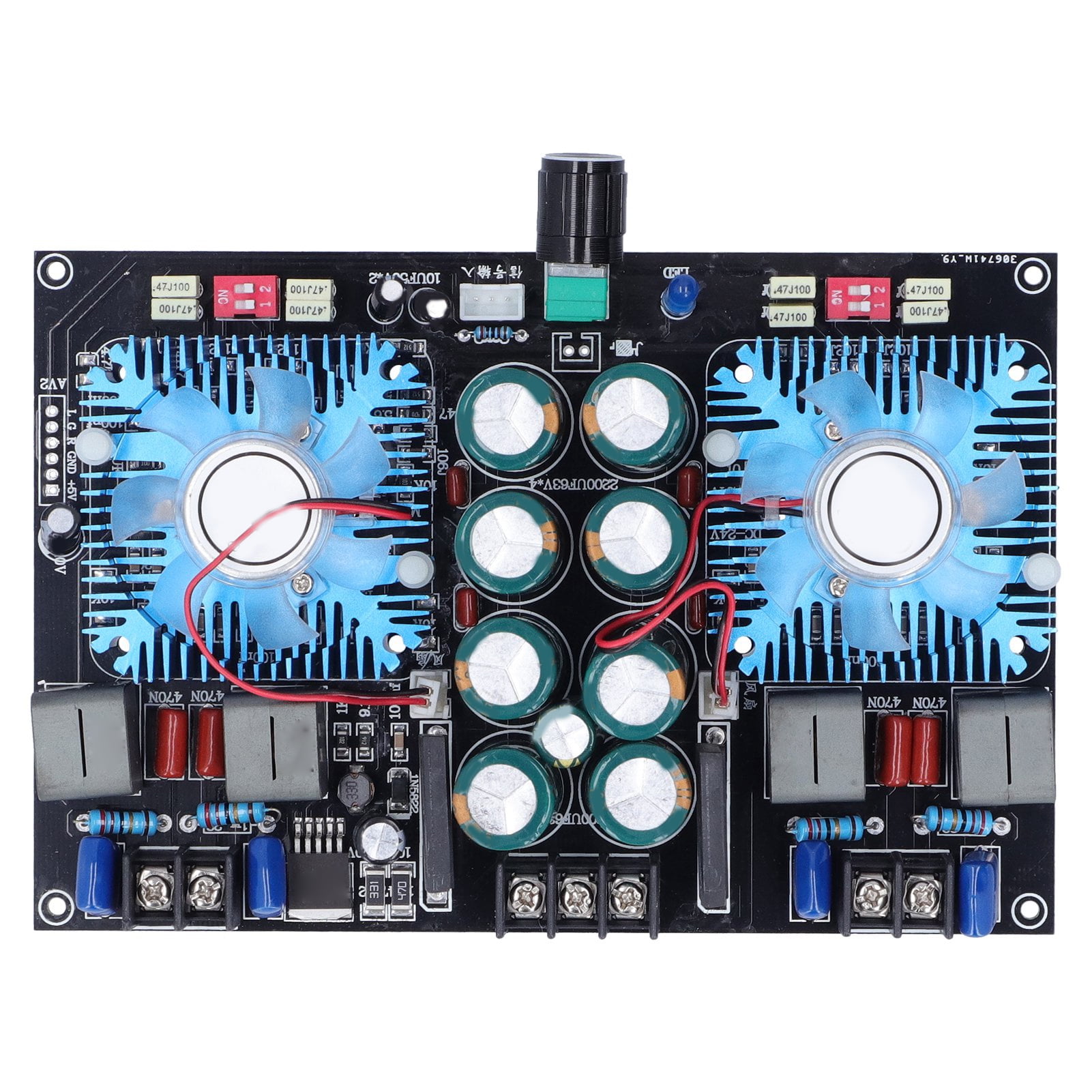 2-Channel Digital Power Amplifier Board TDA8954TH, Audio Amp Module ...