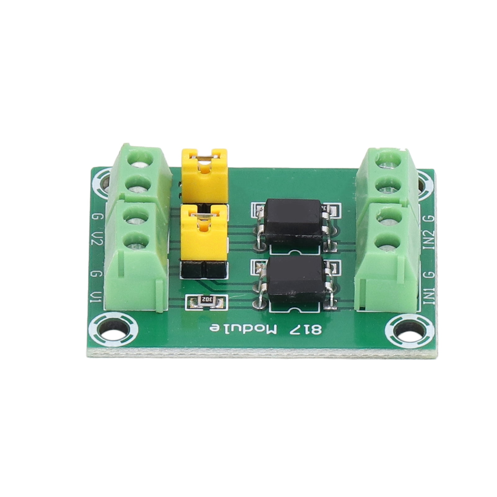 2-Channel Photocoupler Driver Output Converter Board Optical Isolation ...