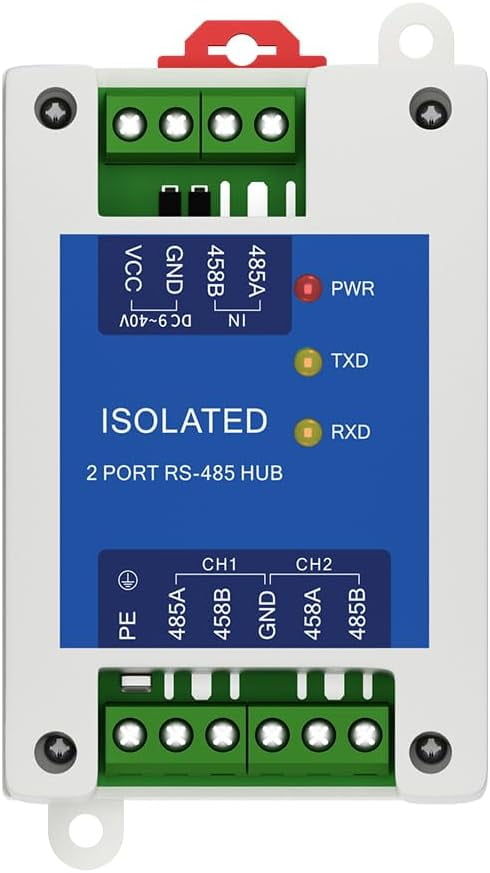 2 Channel RS485 Repeater Industrial Grade E810-R12 Power Signal ...