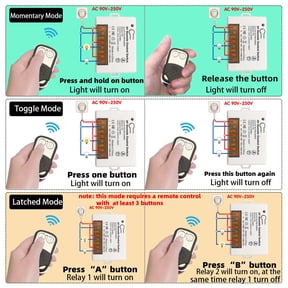 Remote Control 120v Switch