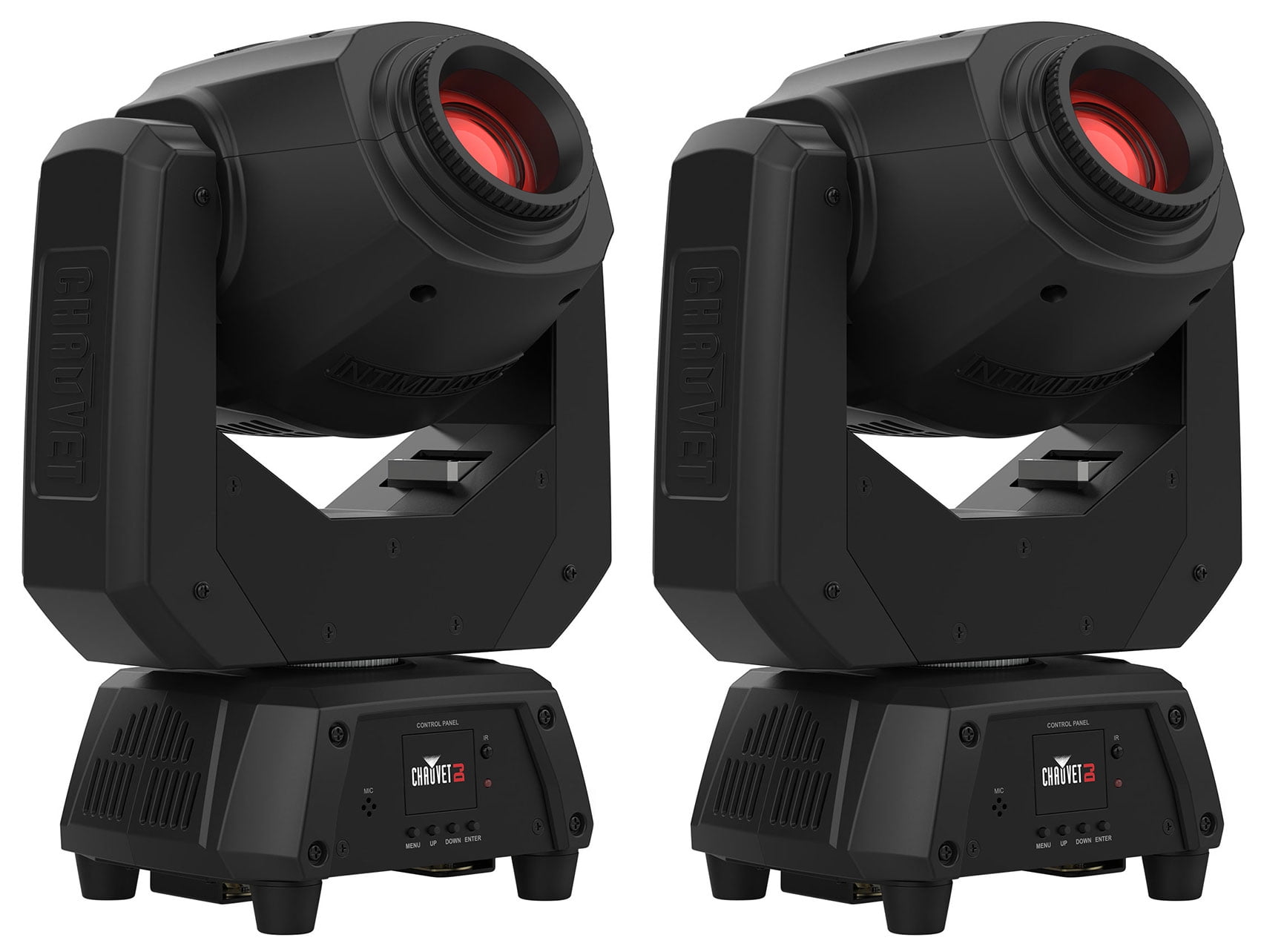 (2) Chauvet DJ Intimidator Spot 60 ILS 70 Watt Compact DMX Moving Head Lights - Walmart.com