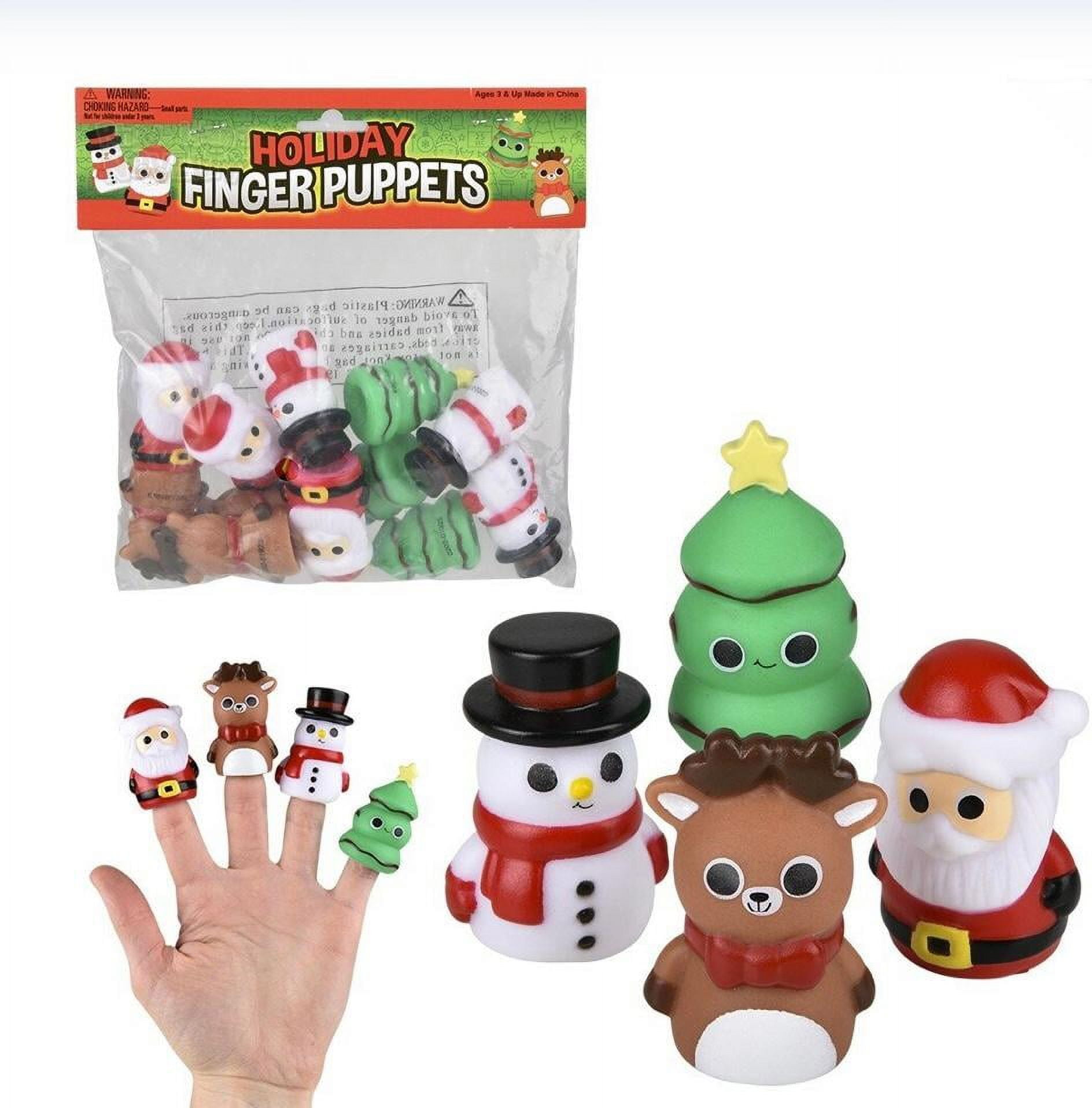 2'' Christmas Finger Puppet - 12 Piece Assortment - Walmart.com