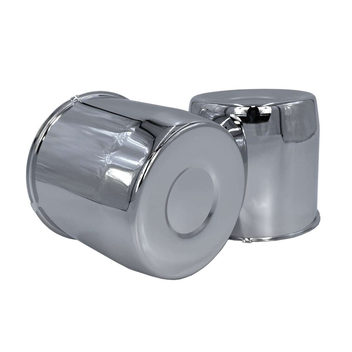 2 Chrome 5.15 Push Through Center Caps - Auto/Truck/Trailer Wheels and ...