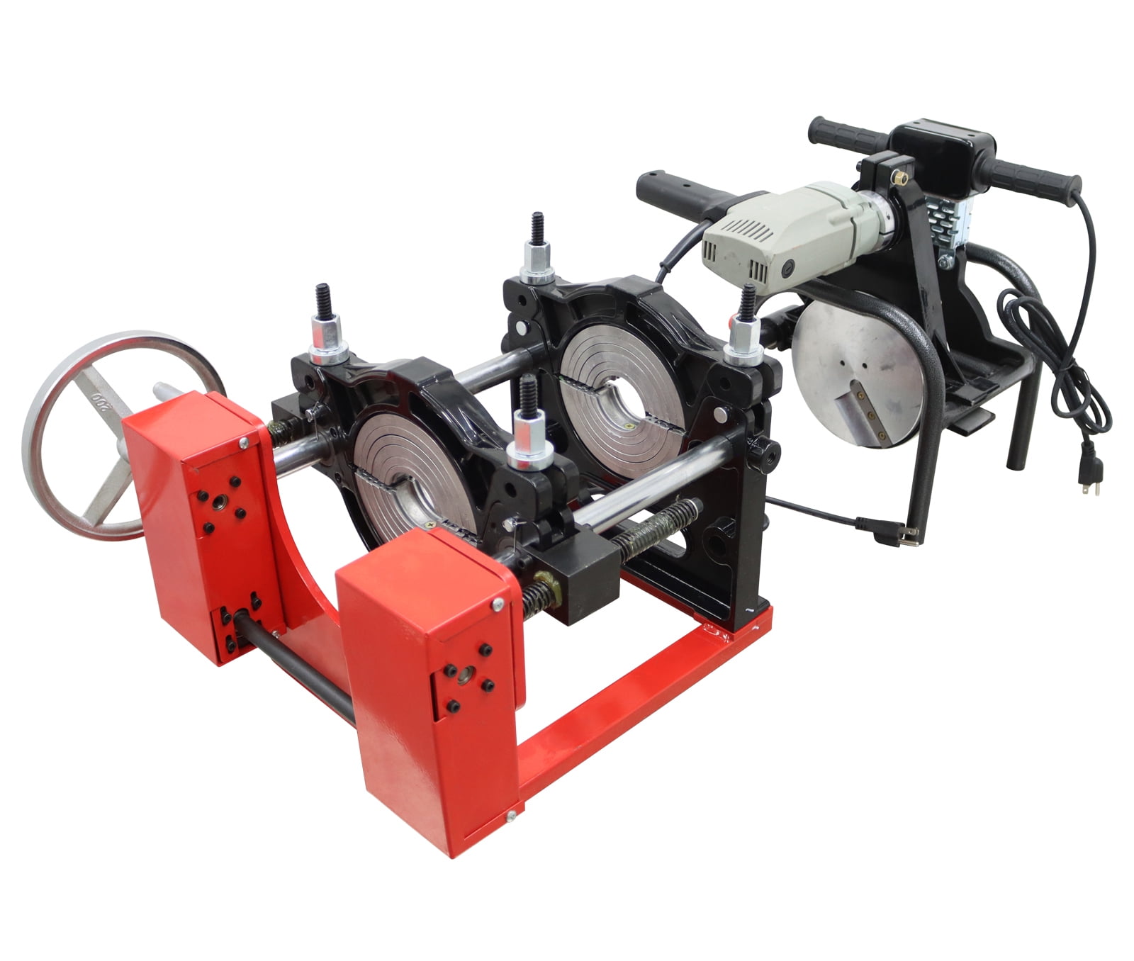 2 Clamps Pipe Fusion Welder PE PPR PB PVDF Butt Fusion Welding Machine ...