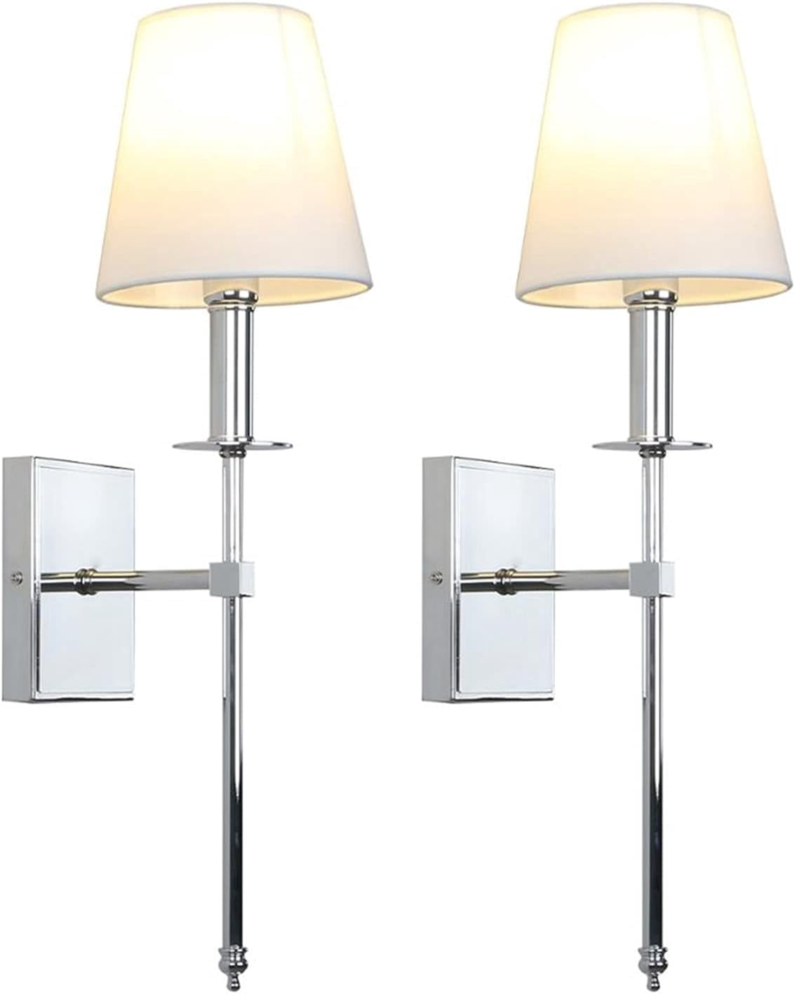2 Classic Rustic Industrial Wall Sconce Lighting Fixture with Flared ...