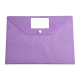 Under $2 Clear Pocket Folders, Multicolor Envelopes Poly Document ...