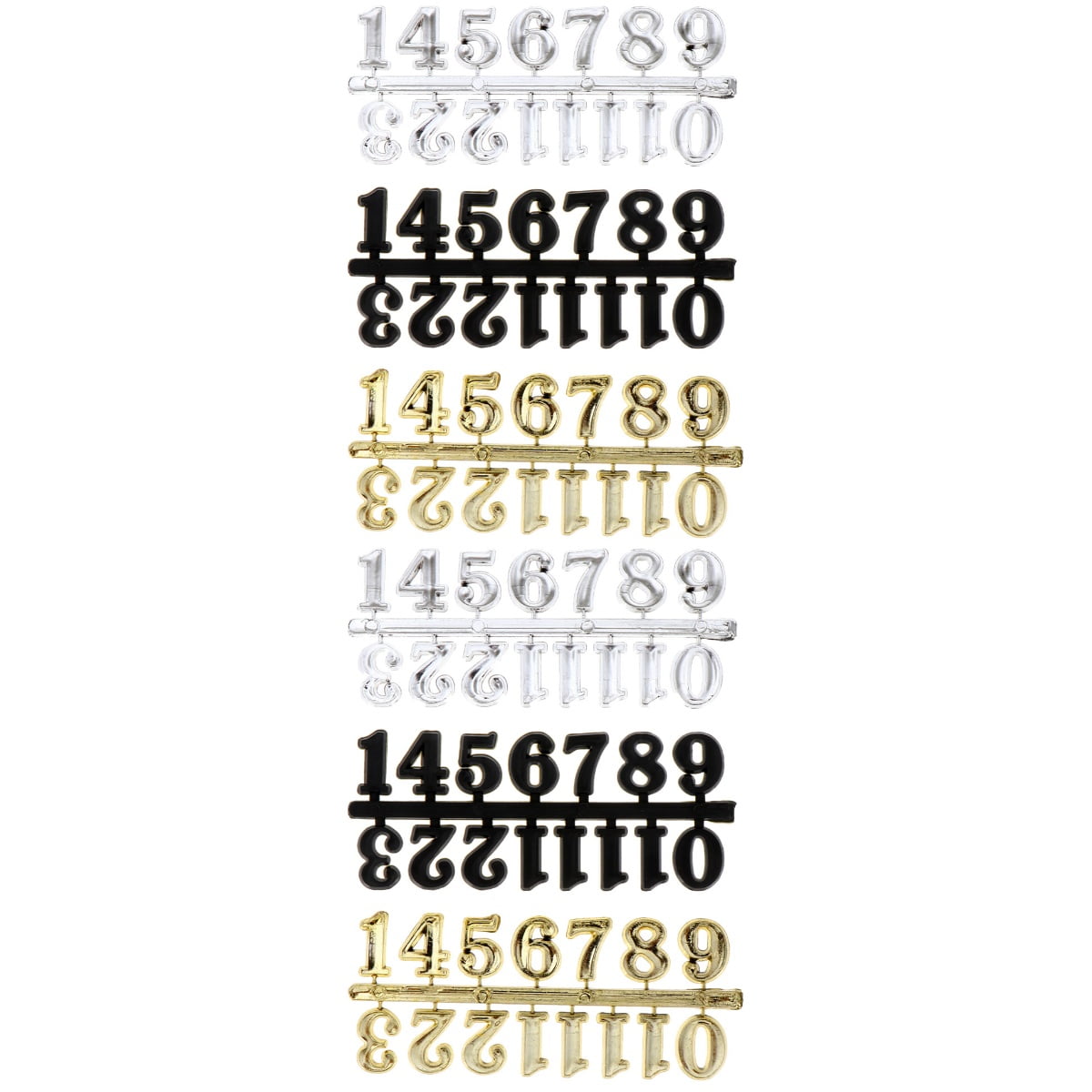 2 Clock Numbers for Replacement Wall Accessories Materials - Walmart.com