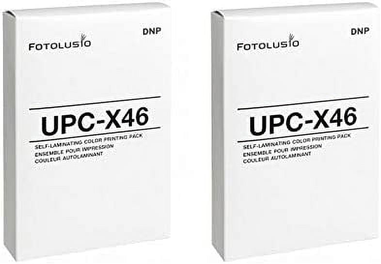 2 Color Print Packs DNP Fotolusio UPC-X46 / DNP UPCX46 - Walmart.com