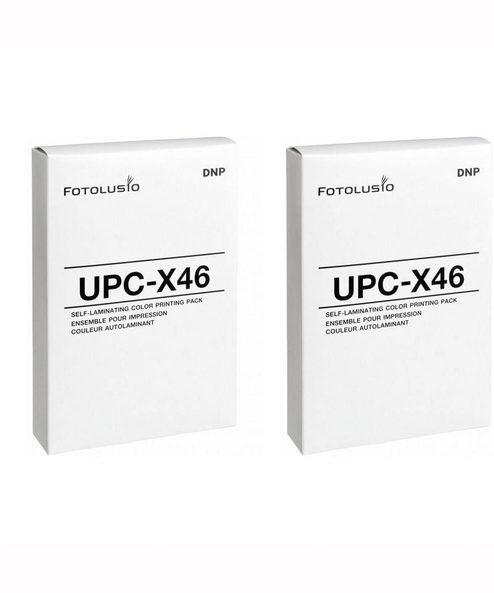2 Color Print Packs DNP Fotolusio UPC-X46 / DNP UPCX46 - Walmart.com