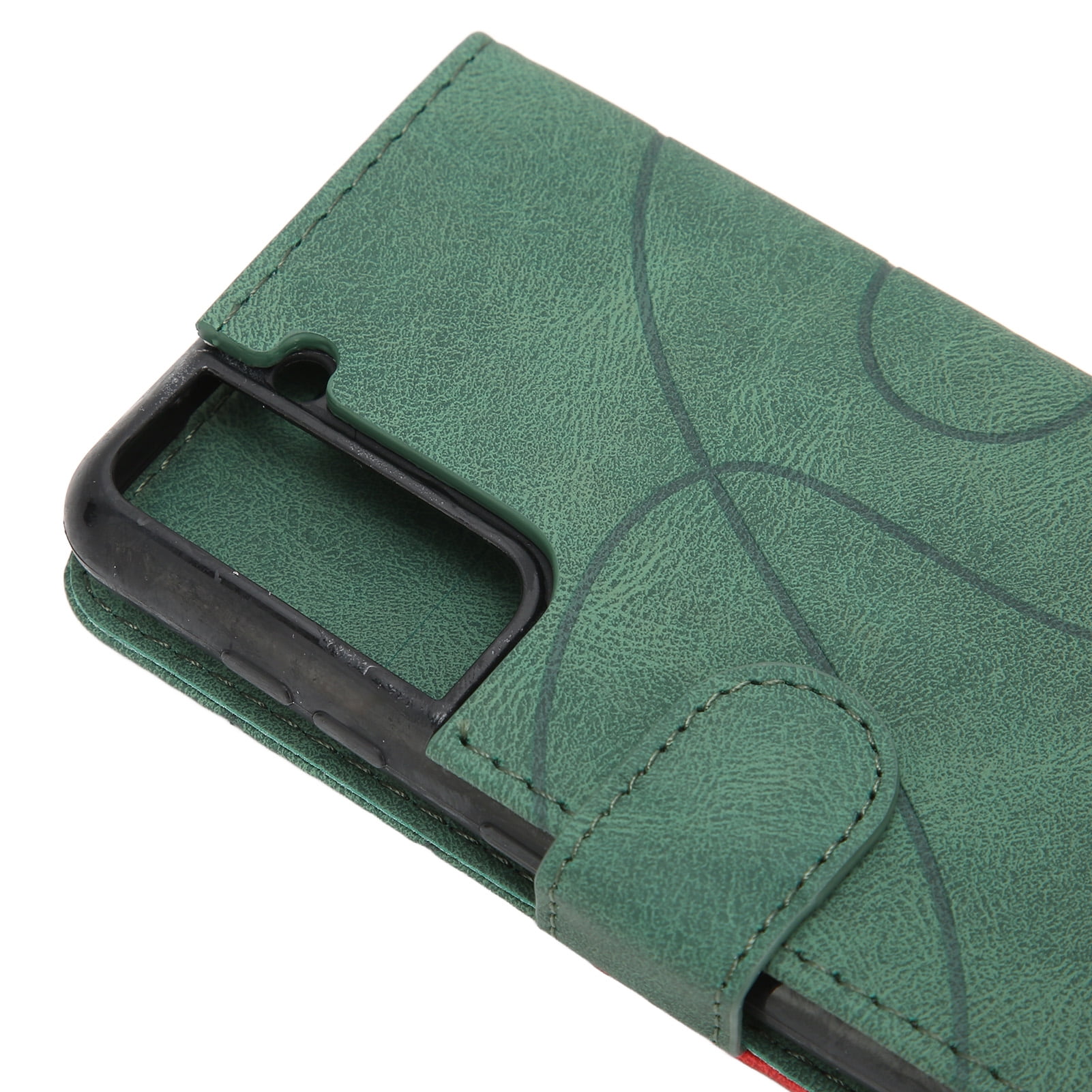 Hydanny 2 Color Stitching Mobile Phone Wallet Case with Precise Cutouts ...