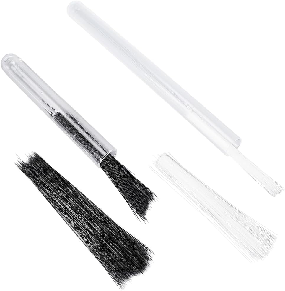 2 Colors 500Pcs Cat Whiskers Simulated Animal Whiskers 3 inch Plastic ...