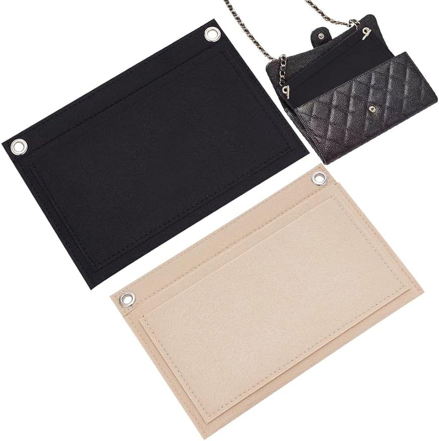 2 Colors Felt Purse Organizer Insert Envelope Shaper Liner Felt Handbag ...