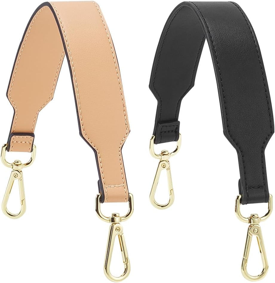 2 Colors PU Leather Handbag Handles Replacement 16.15 Inch Short Tote ...