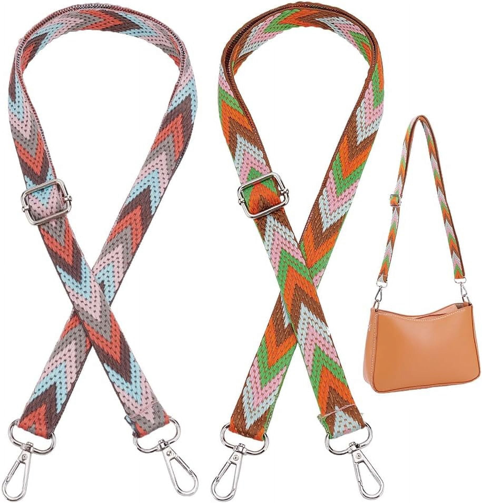 2 Colors Purse Shoulder Straps 54 Inch Adjustable Crossbody Straps ...