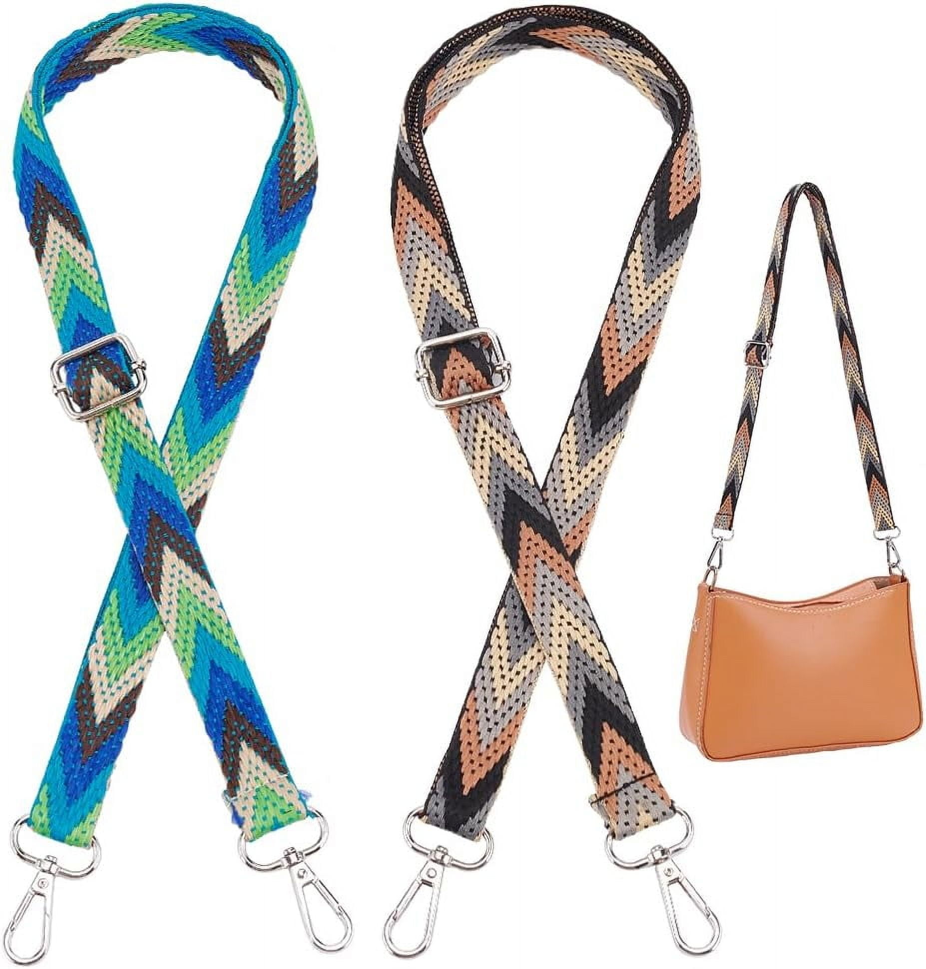 2 Colors Purse Shoulder Straps 54 Inch Adjustable Crossbody Straps ...