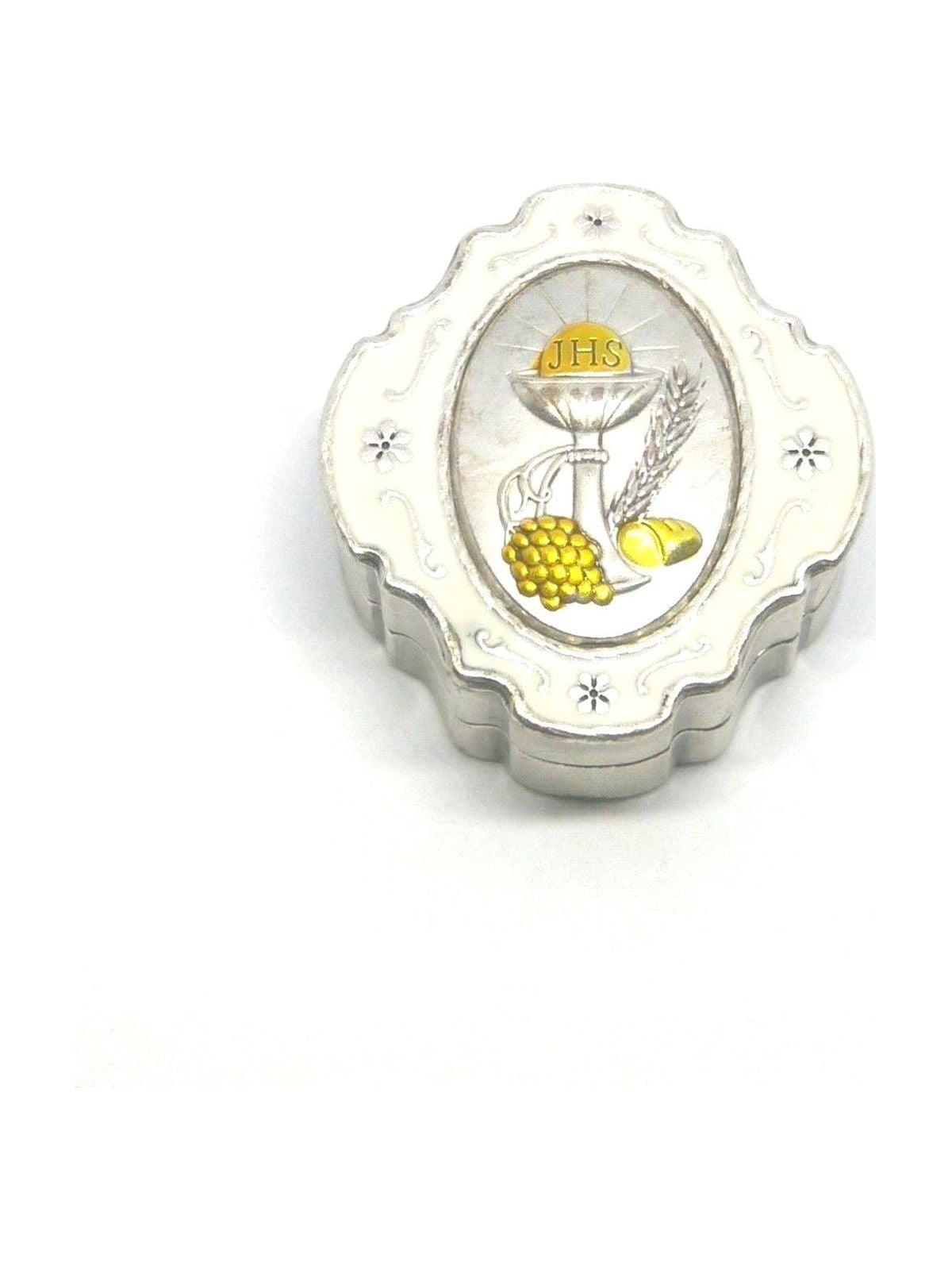 2" Communion Chalice Epoxied Metal Rosary Box - Walmart.com