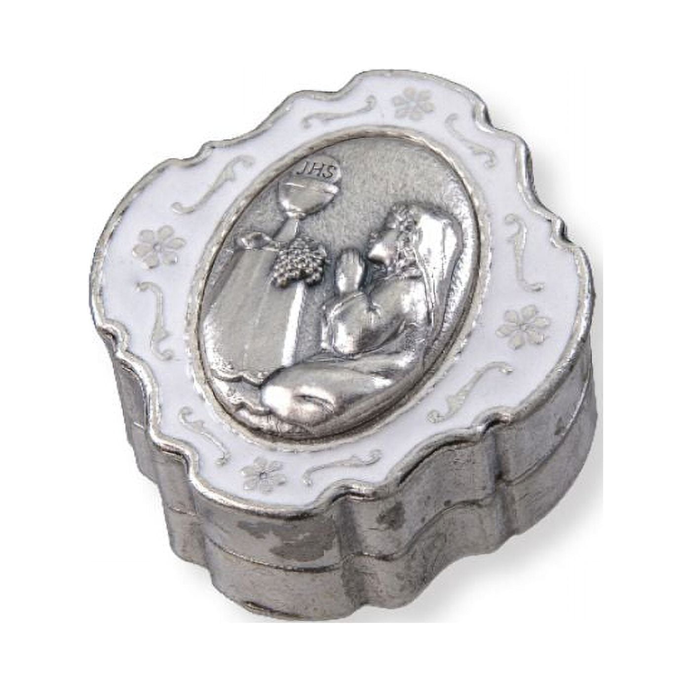 2" Communion Chalice Epoxied Metal Rosary Box - Walmart.com