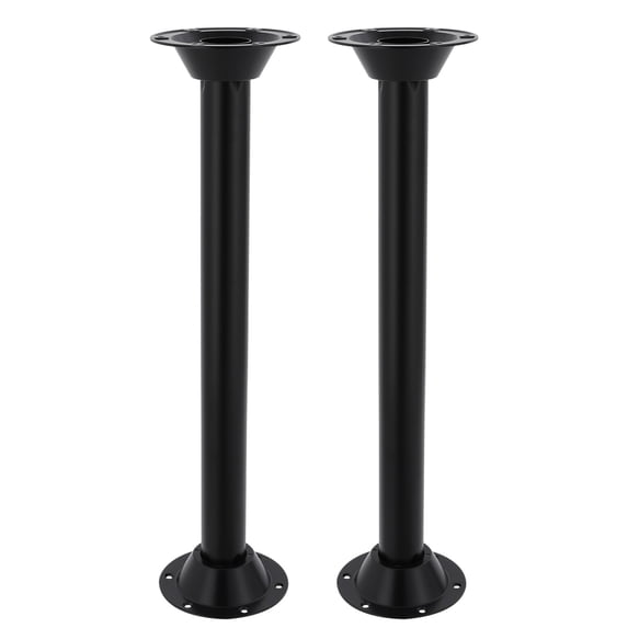 2* Compact Modern RV Table Leg Table Leg W/ Pre-drilled Mounting Base ...