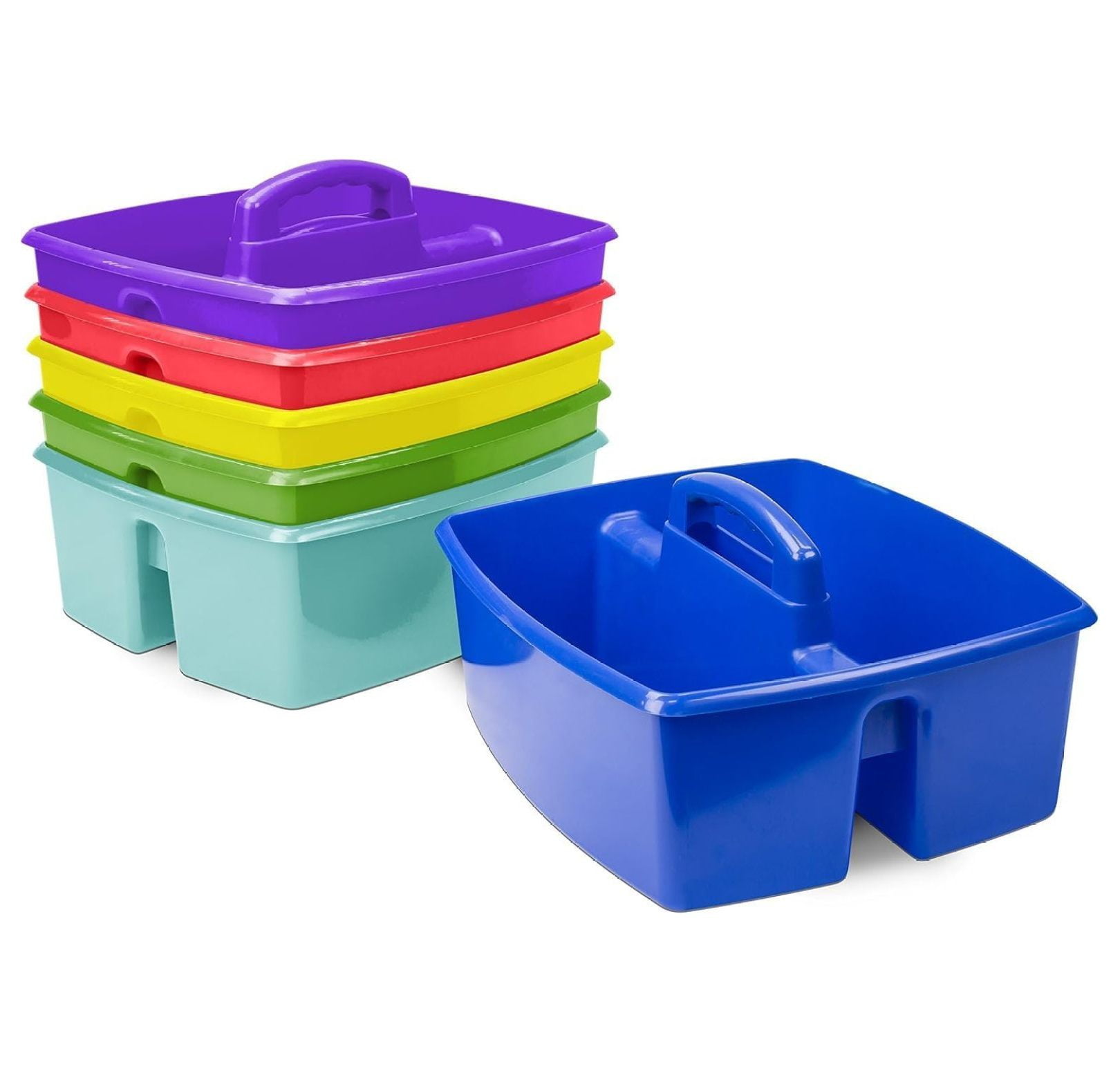 2-Compartment Large Caddy – Multipurpose Classroom Organizer with ...