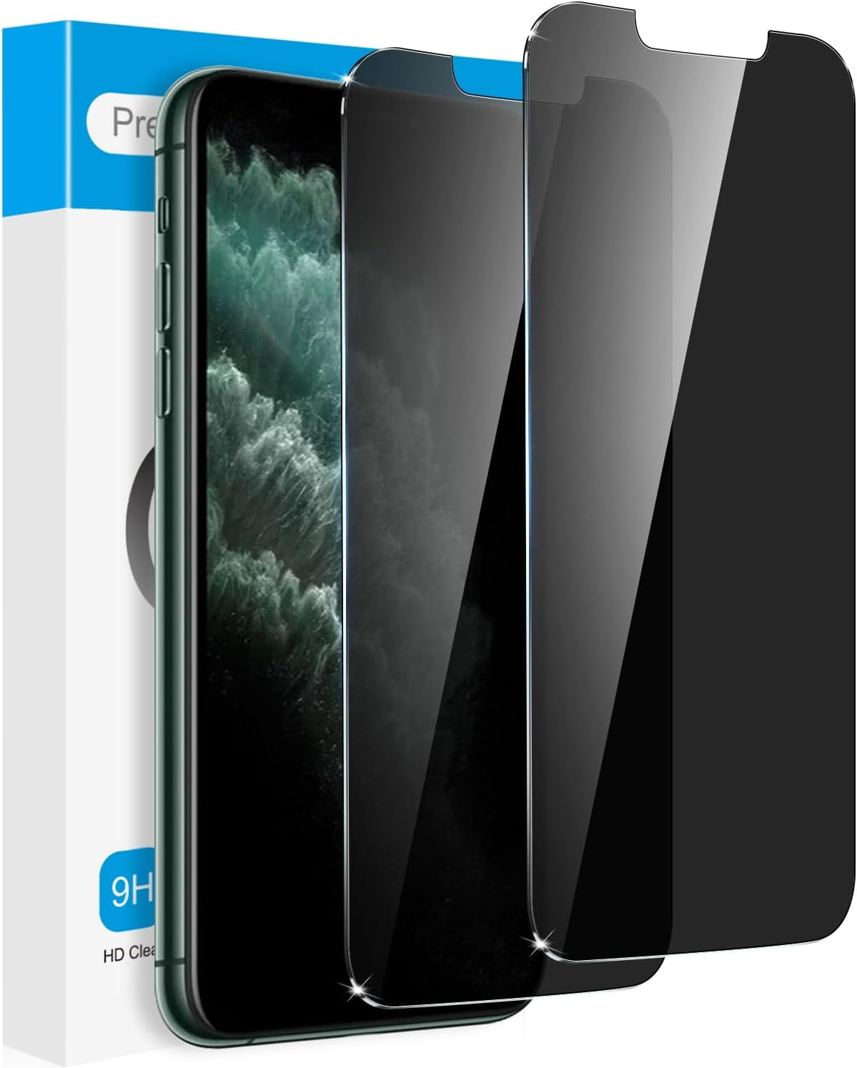 2 Compatible for 11 / Screen Protector, Anti Private Case Friendly Anti ...