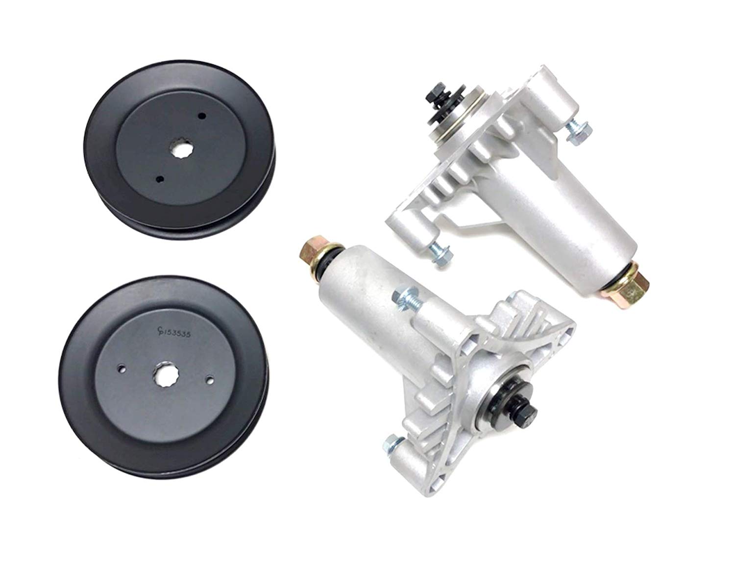 2 Complete Sets Spindle Mandrel Assembly Replacement for 130794 / ...