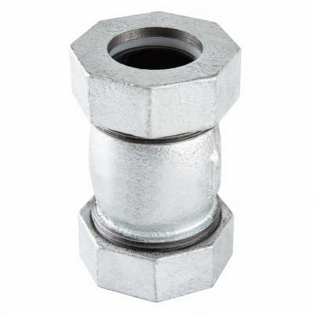 2" Compression, Galvanized Pipe, Repair Coupling, Extra Heavy Duty Lon ...