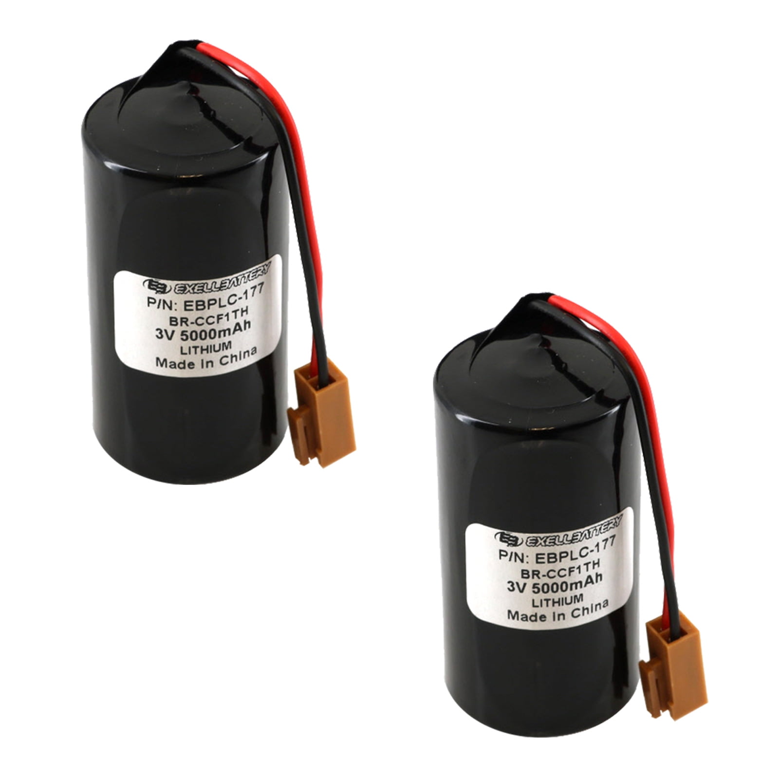 2 Computer Compatible with Batteries for Newark, Cutler Hammer, Ge Fanuc - Walmart.com