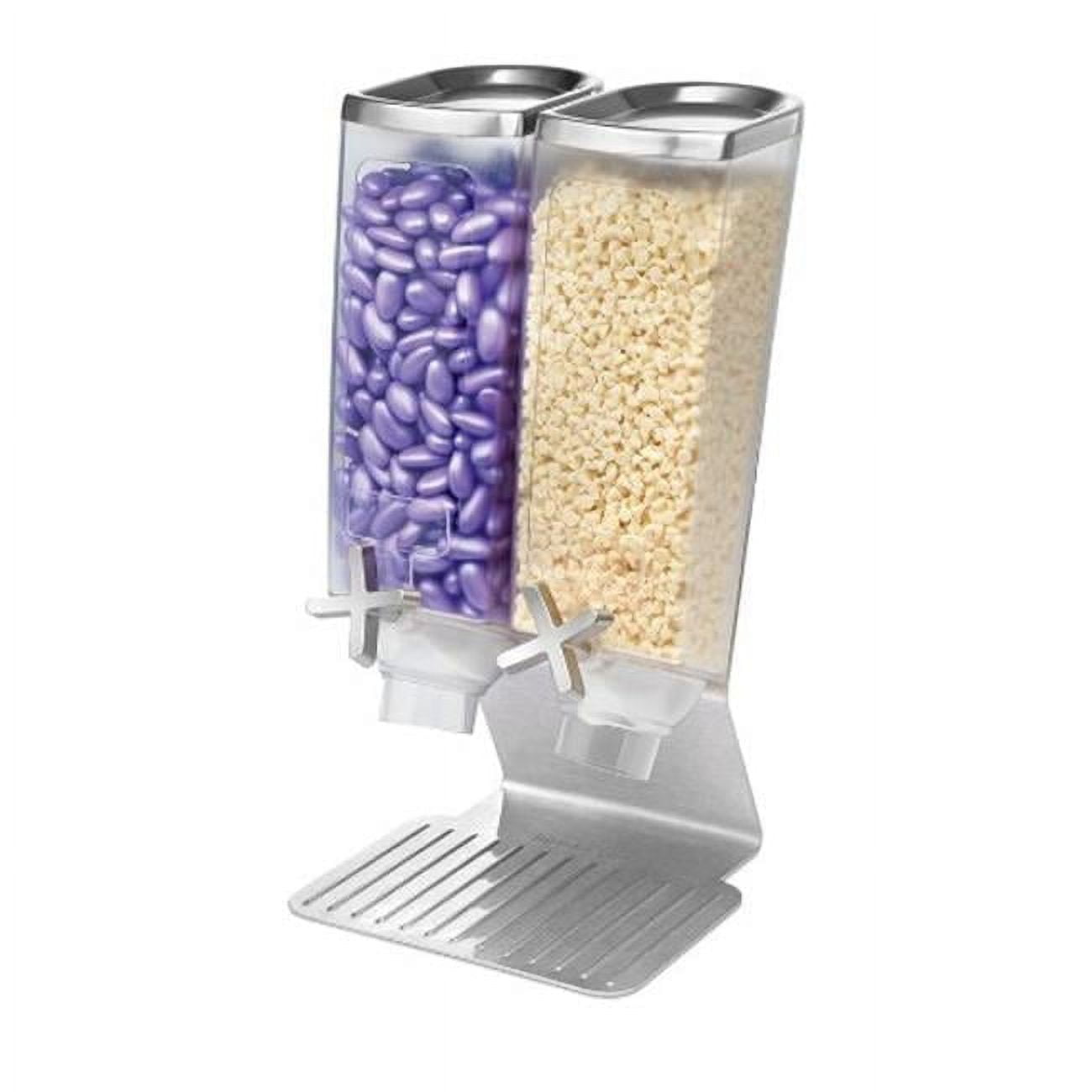 2-Container Snack Dispenser with Stainless Steel Stand - Walmart.com