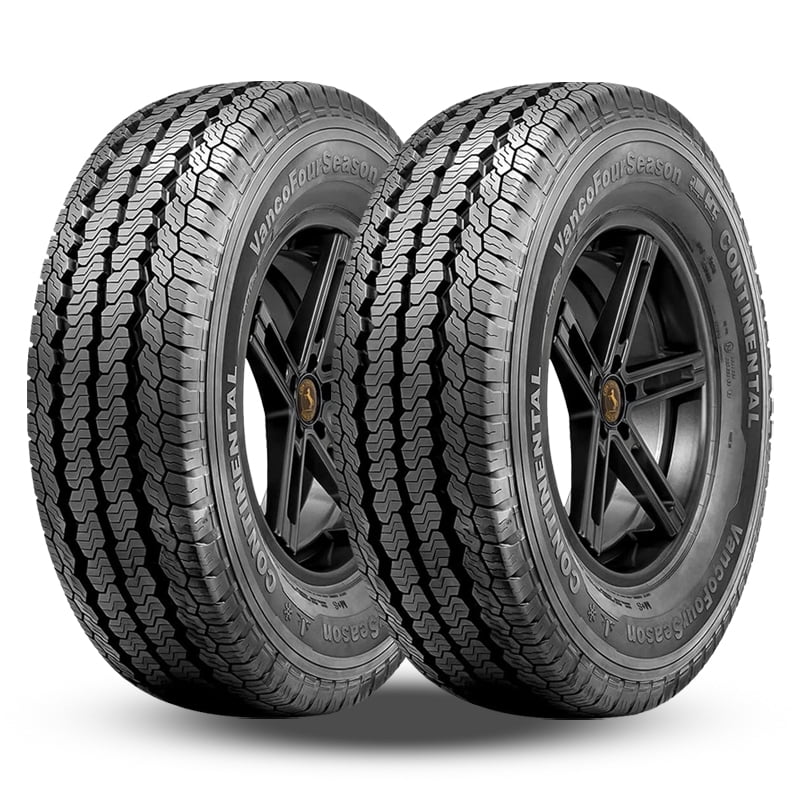 2 Continental VancoFourSeason 245/75R16 120/116N Cargo Van Fleet Tire ...
