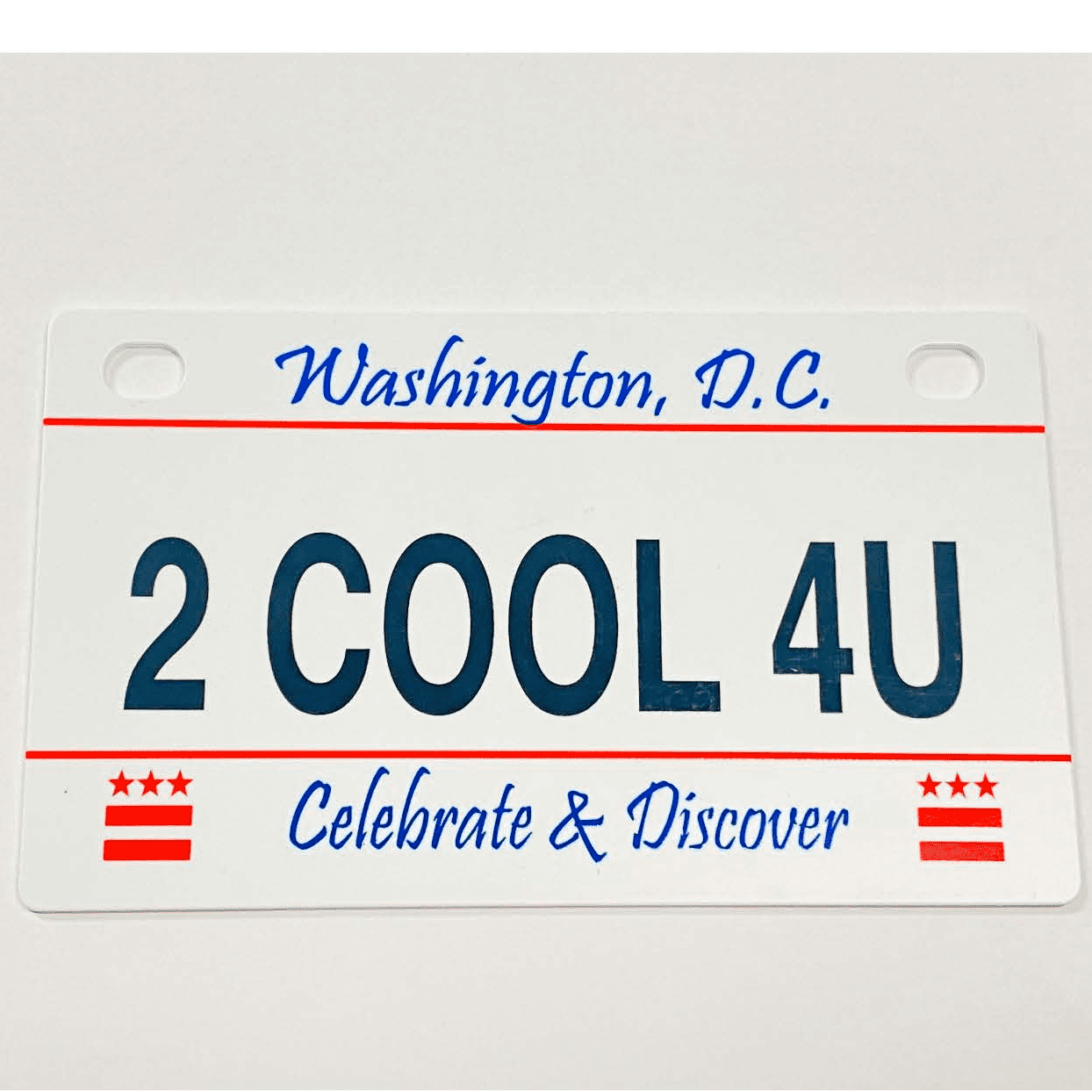 2 Cool 4 U Mini Bike Plate Add On Accessory - Walmart.com