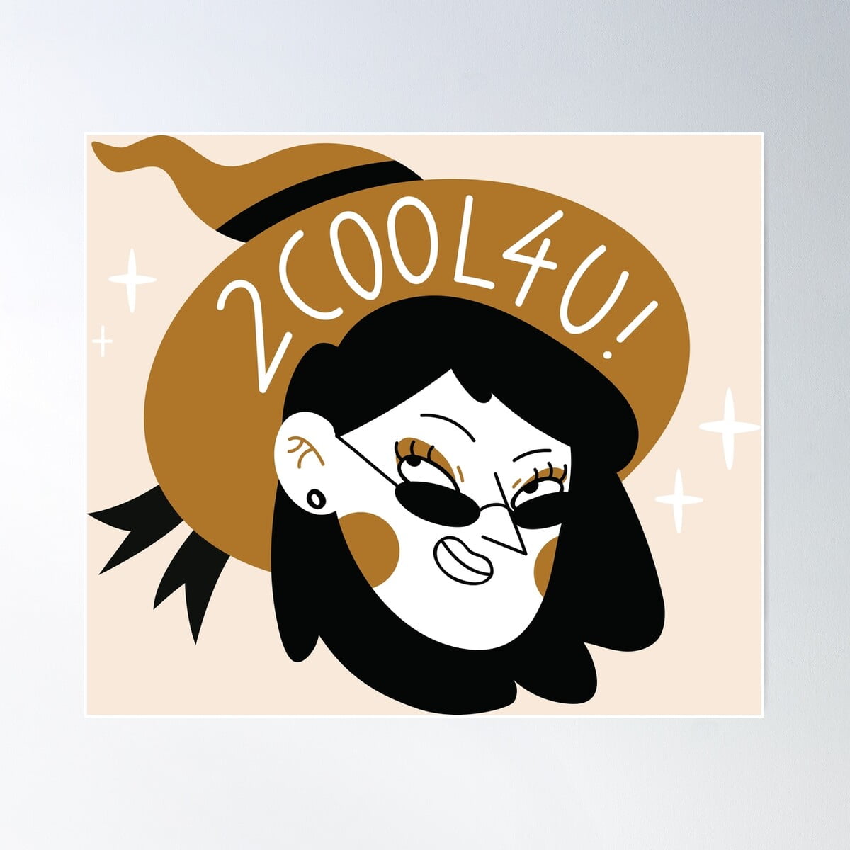 2 Cool 4 U Poster Wall Art Bedroom Wall Art - Walmart.com